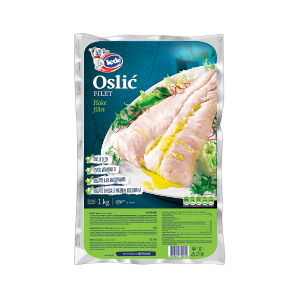 Oslić filet – Fileti i odresci – Riba – Smrznuta hrana — Ledo